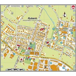 Mappa di Centro Storico / Cartografia Aggiornata di Rubano @ Geoplan.it