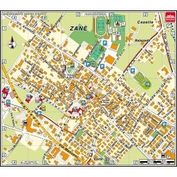Mappa di Centro Storico / Cartografia Aggiornata di Zanè @ Geoplan.it