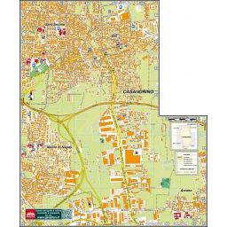 Mappa di Casandrino / Cartografia Aggiornata di Casandrino @ Geoplan.it
