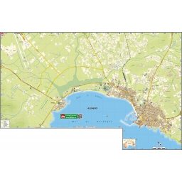 Mappa di Alghero / Cartografia Aggiornata di Alghero @ Geoplan.it