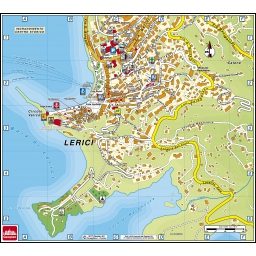 Mappa di Centro Storico / Cartografia Aggiornata di Lerici @ Geoplan.it