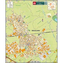 Mappa di Rescaldina / Cartografia Aggiornata di Rescaldina @ Geoplan.it
