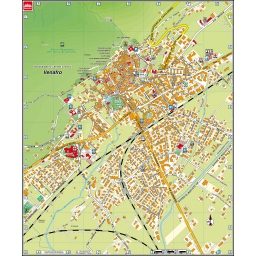 Mappa di Centro Storico / Cartografia Aggiornata di Venafro @ Geoplan.it