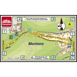 Mappa di Montoro / Cartografia Aggiornata di Filottrano @ Geoplan.it