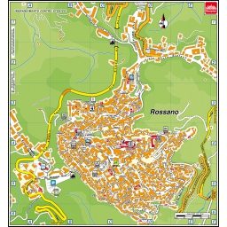 Mappa di Centro Storico / Cartografia Aggiornata di Rossano @ Geoplan.it