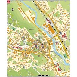 Mappa di Centro Storico / Cartografia Aggiornata di Ceccano @ Geoplan.it
