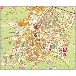 Mappa di Centro Storico / Cartografia Aggiornata di Colleferro @ Geoplan.it