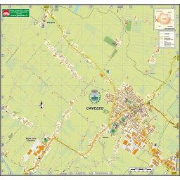 Mappa di Comune / Cartografia Aggiornata di Cavezzo @ Geoplan.it