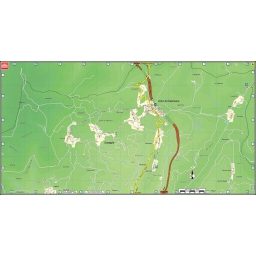 Mappa di Croci di Calenzano / Cartografia Aggiornata di Calenzano ...