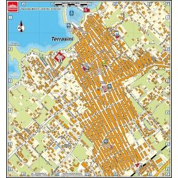 Mappa di Centro Storico / Cartografia Aggiornata di Terrasini @ Geoplan.it