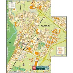 Mappa di Villasanta / Cartografia Aggiornata di Villasanta @ Geoplan.it