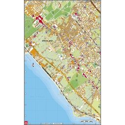 Mappa di Centro Storico / Cartografia Aggiornata di Ercolano @ Geoplan.it