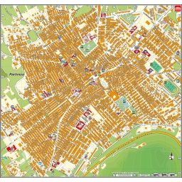 Mappa di Centro Storico / Cartografia Aggiornata di Partinico @ Geoplan.it