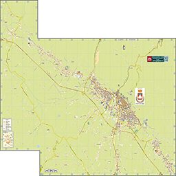 Mappa di Gubbio / Cartografia Aggiornata di Gubbio @ Geoplan.it