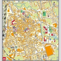 Mappa di Centro Storico / Cartografia Aggiornata di Mortara @ Geoplan.it