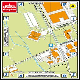 Mappa di Cornaredo - Zona Industriale / Cartografia Aggiornata di ...