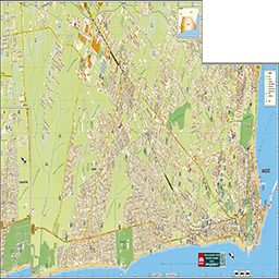 Mappa di Anzio / Cartografia Aggiornata di Anzio @ Geoplan.it