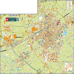 Mappa di Magenta / Cartografia Aggiornata di Magenta @ Geoplan.it