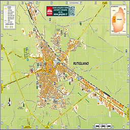Mappa di Rutigliano / Cartografia Aggiornata di Rutigliano @ Geoplan.it