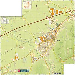 Mappa di Broni / Cartografia Aggiornata di Broni @ Geoplan.it