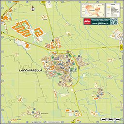 Mappa di Lacchiarella / Cartografia Aggiornata di Lacchiarella @ Geoplan.it