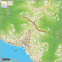 Mappa di Recco / Cartografia Aggiornata di Recco - Camogli @ Geoplan.it