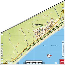 Mappa di Pineto - Riq.A / Cartografia Aggiornata di Pineto @ Geoplan.it