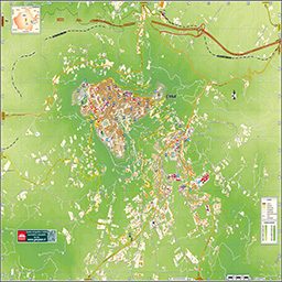 Mappa di Enna / Cartografia Aggiornata di Enna @ Geoplan.it