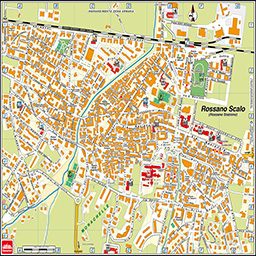 Mappa di Rossano Scalo / Cartografia Aggiornata di Corigliano-Rossano ...