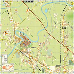 Mappa di Capua / Cartografia Aggiornata di Capua @ Geoplan.it