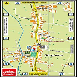 Mappa di Borghetto / Cartografia Aggiornata di San Martino di Lupari ...
