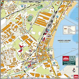 Mappa di Vado Ligure / Cartografia Aggiornata di Vado Ligure e Spotorno ...