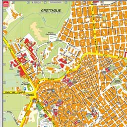 Mappa di Grottaglie - Centro Storico / Cartografia Aggiornata di ...