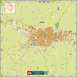 Mappa di Sava / Cartografia Aggiornata di Sava @ Geoplan.it
