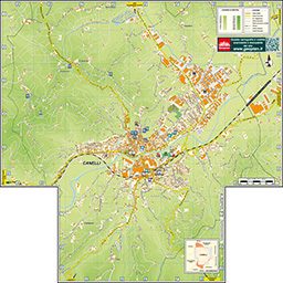 Mappa di Canelli / Cartografia Aggiornata di Canelli @ Geoplan.it