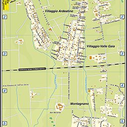 Mappa di Ardea - Villaggio Ardeatino-Villaggio Valle Gaia (Riq.A ...