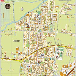 Mappa di Marcon - Centro Storico / Cartografia Aggiornata di Marcon ...