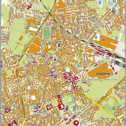 Mappa di Casoria - Centro Storico / Cartografia Aggiornata di Casoria ...