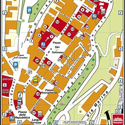 Mappa di Ortona - Centro Storico / Cartografia Aggiornata di Ortona ...