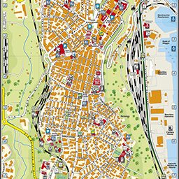 Mappa di Ortona - Ingrandimento Zona Urbana / Cartografia Aggiornata di ...