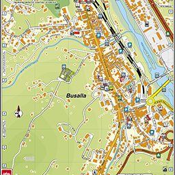 Mappa di Busalla - Centro Storico / Cartografia Aggiornata di Busalla ...