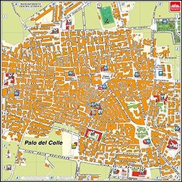 Mappa di Palo del Colle - Centro Storico / Cartografia Aggiornata di ...