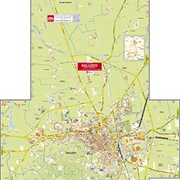 Mappa di Saluzzo / Cartografia Aggiornata di Saluzzo @ Geoplan.it