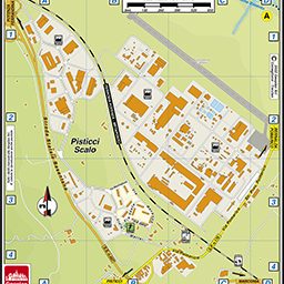 Mappa di Pisticci - Pisticci Scalo (Riq.A) / Cartografia Aggiornata di ...