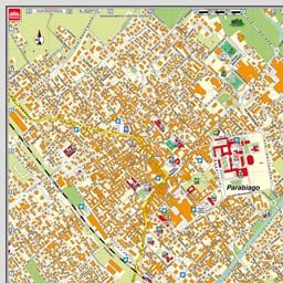Mappa di Parabiago - Centro Storico / Cartografia Aggiornata di ...
