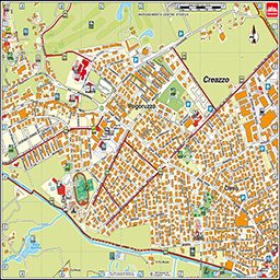 Mappa di Creazzo - C.Stor. / Cartografia Aggiornata di Creazzo @ Geoplan.it
