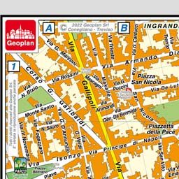 Mappa di Racale - Centro Storico (C.Stor.) / Cartografia Aggiornata di ...