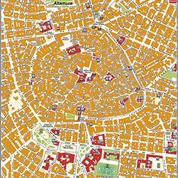 Mappa di Altamura - Centro Storico / Cartografia Aggiornata di Altamura ...