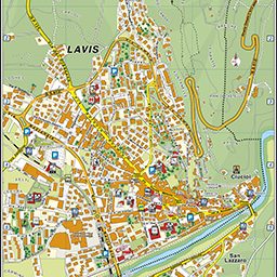 Mappa di Lavis / Cartografia Aggiornata di Lavis @ Geoplan.it