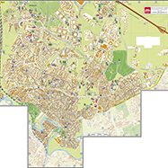 Mappa di Roma Municipio 3 - Zona Sud (Tav.2) / Cartografia Aggiornata ...